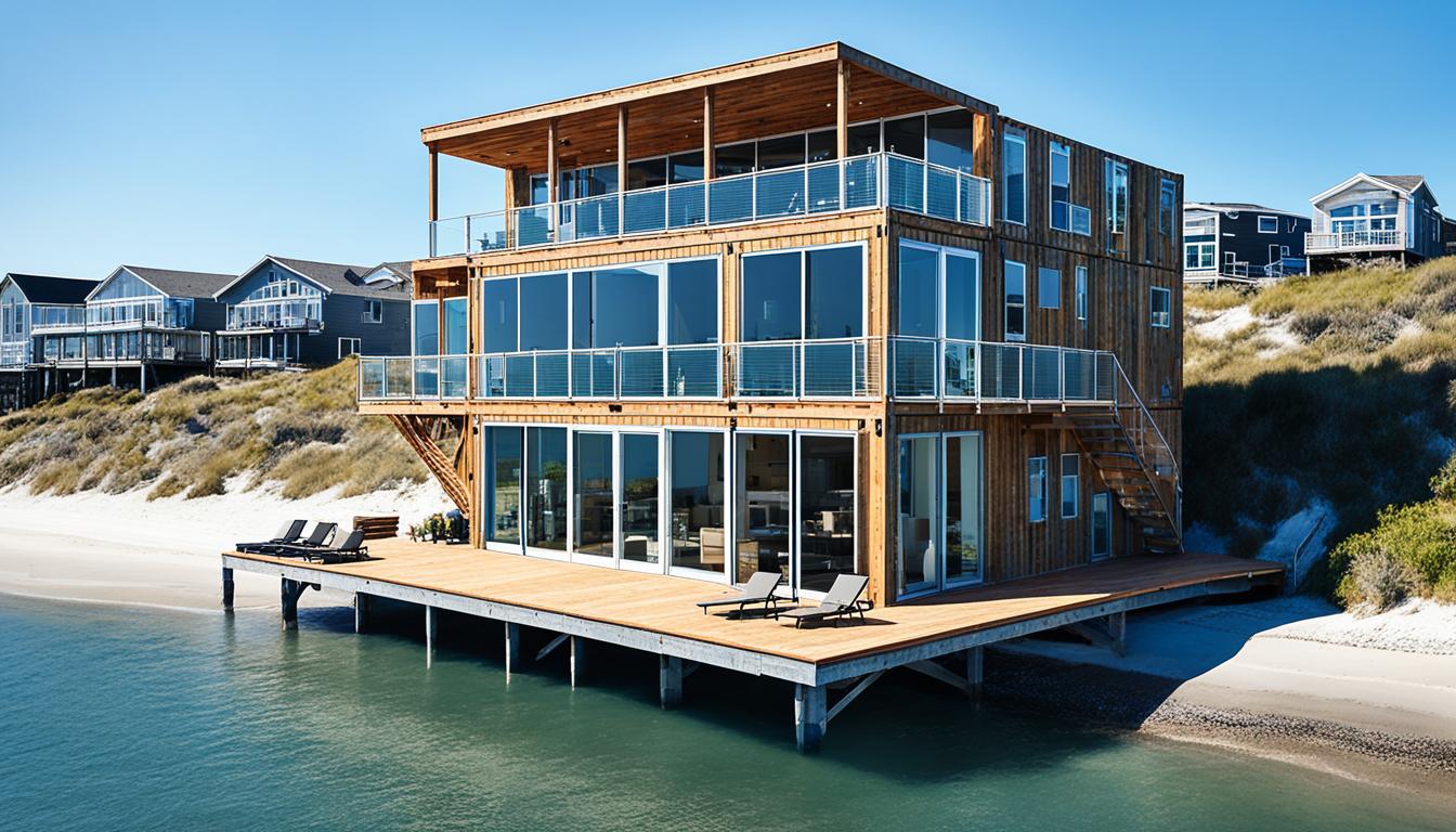 Beach Container House: Coastal Living Reimagined – Urban Tiny Houses