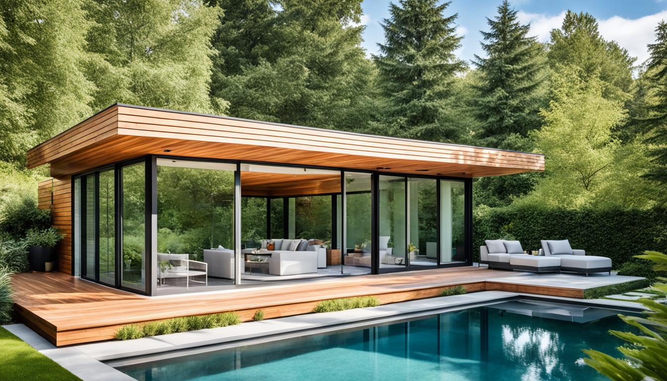 Prefab Pool House: Stylish and Quick Backyard Oasis – Urban Tiny Houses