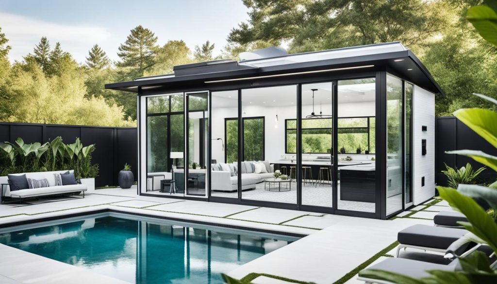 Prefab Pool House with Bathroom and Kitchen: My Guide – Urban Tiny Houses