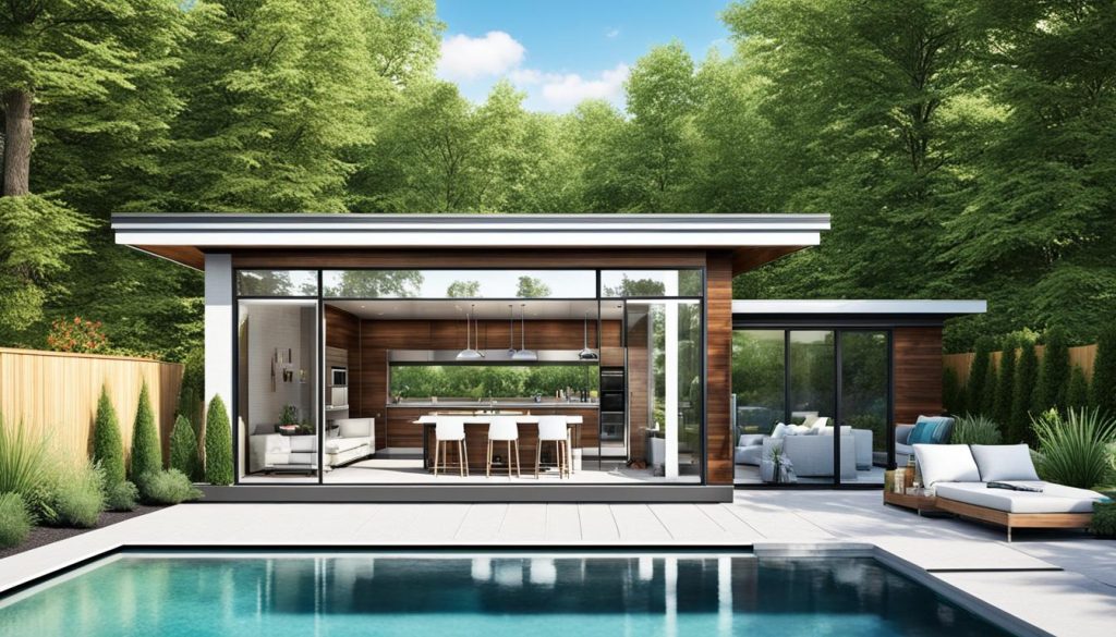 Discover Stylish Prefab Pool Houses for Your Backyard – Urban Tiny Houses