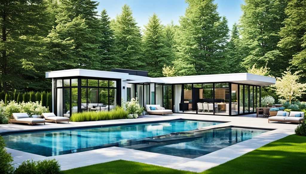 Prefabricated Pool Houses: Your Backyard Oasis – Urban Tiny Houses